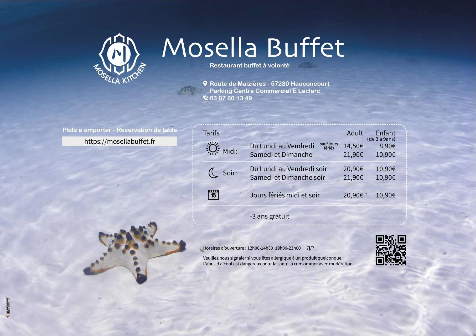 Buffet à volonté – Mosella Buffet